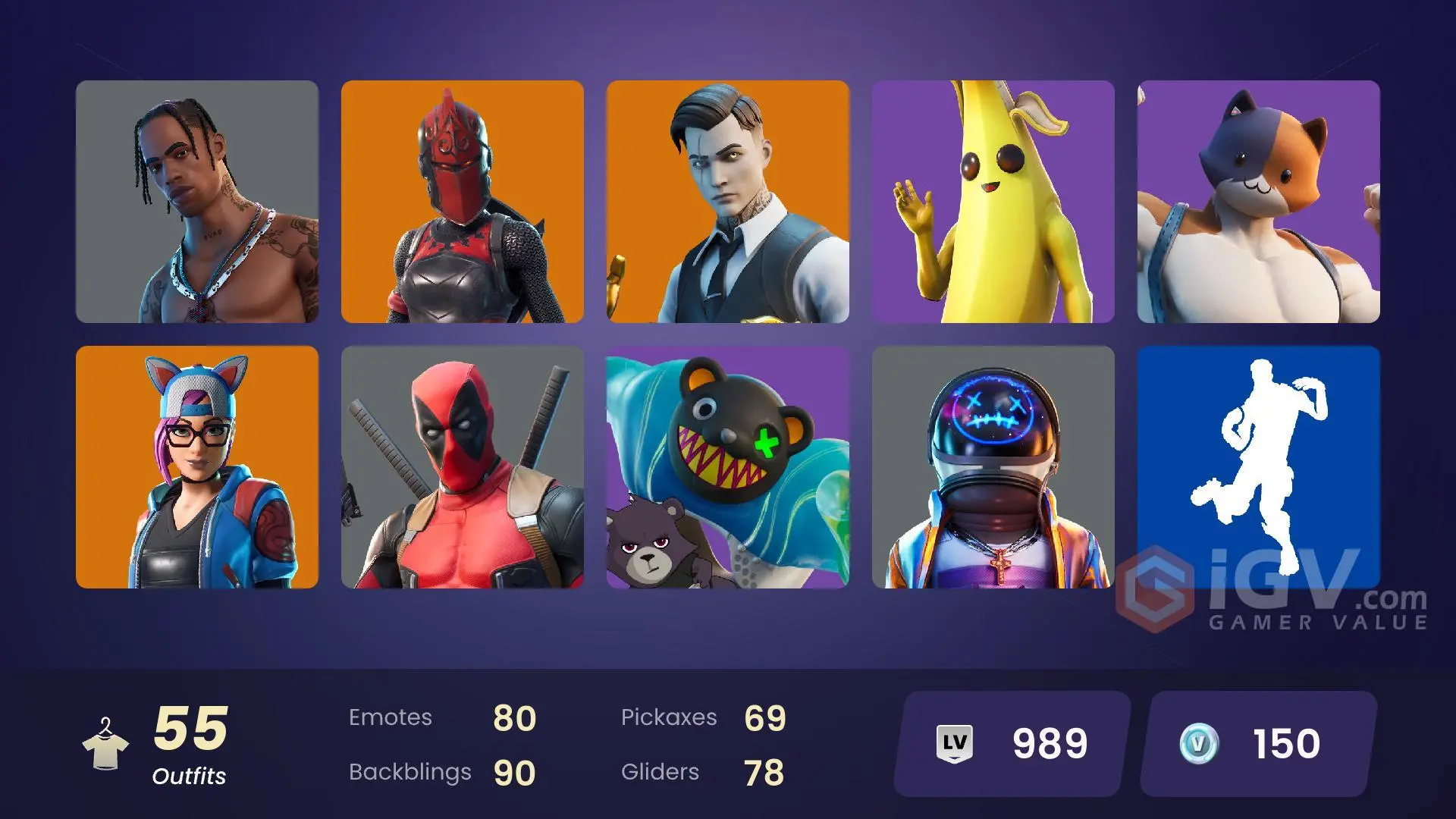 (PC/PSN) 150 VB) 55 SKINS / TRAVIS SCOTT / ASTRO JACK / CATALYST ...