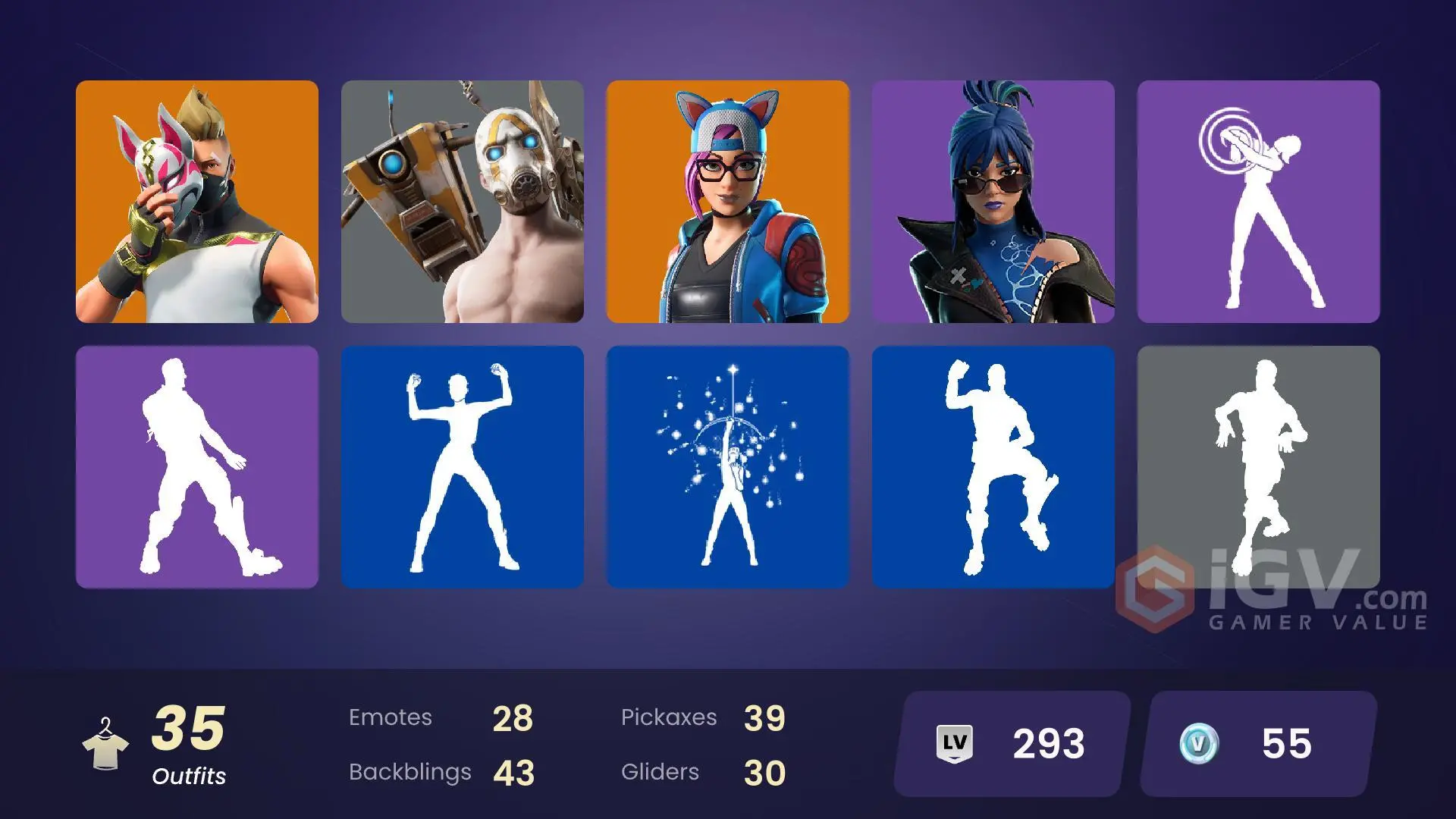 [PC/PSN/XBOX] 32 skins | Hades | Calamity | Poseidon | OG STW | Zeus ...