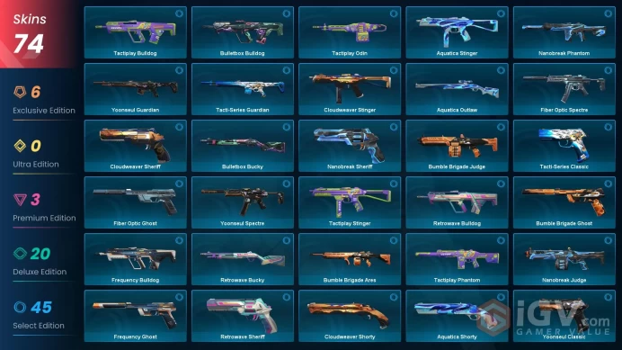 Eu-Turkey 74 Skins für Prime Vandal Reaver Karambit Araxys Phantom ...