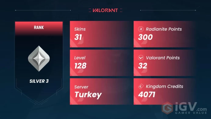 TR/EU Full Access | Silver | 31 Skins Composite Knife+Oni Vandal+Reaver Phantom+Prime Spectre ...