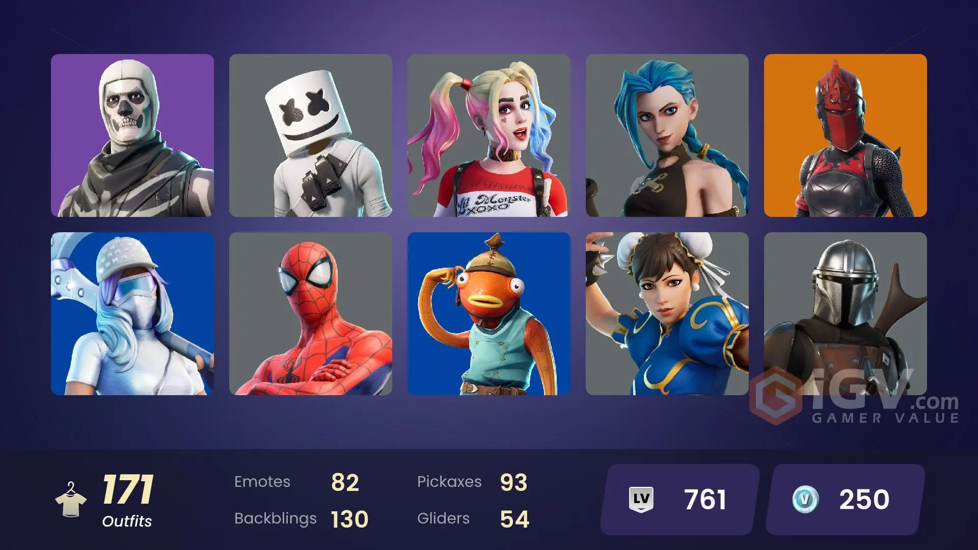 [PC/PSN/XBOX] 170 Skins | Chun-Li | Leviathan Axe | Fishstick | Fixer ...