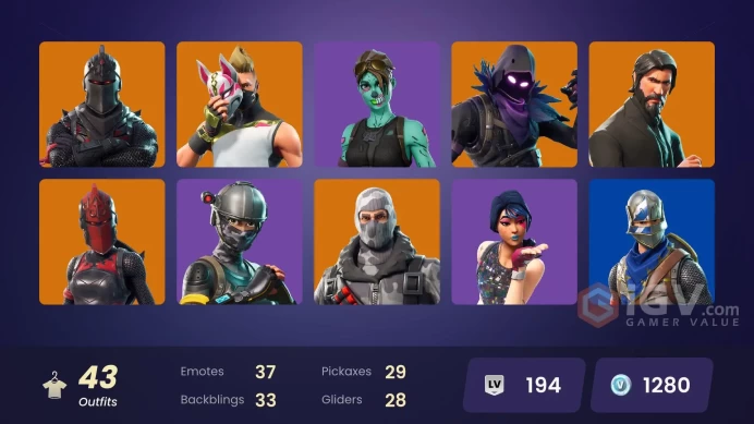 【PC+OTHER】 42 SKINS OG STW | OG GHOUL TROOPER | BLACK KNIGHT | SPARKLE ...