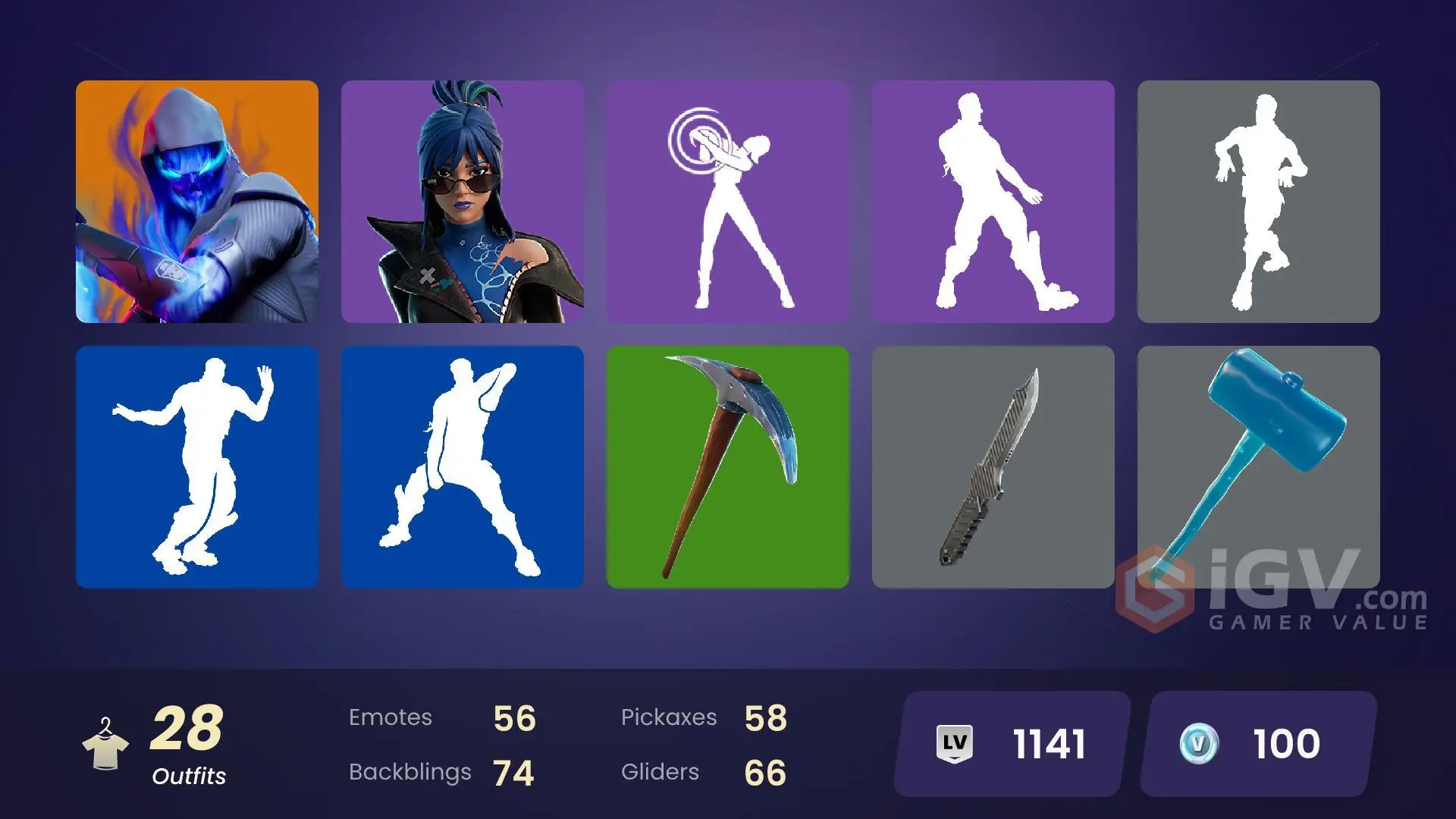 [PC/PSN/XBOX] 29 skins, Sorana, Fusion, Peter Griffin, Valeria, Rippley ...