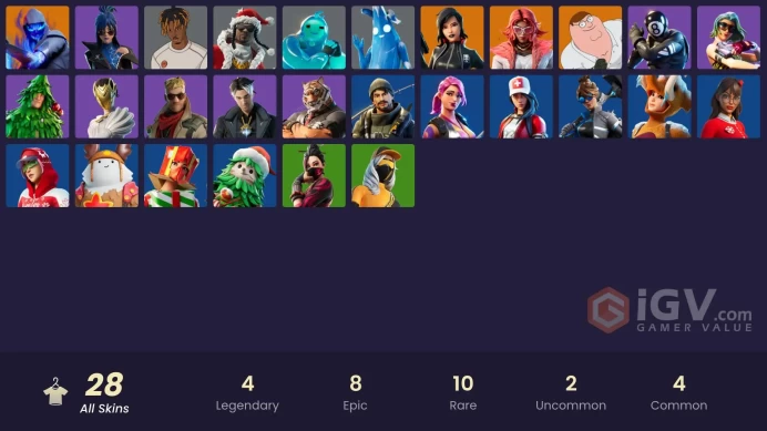 [PC/PSN/XBOX] 29 skins, Sorana, Fusion, Peter Griffin, Valeria, Rippley ...