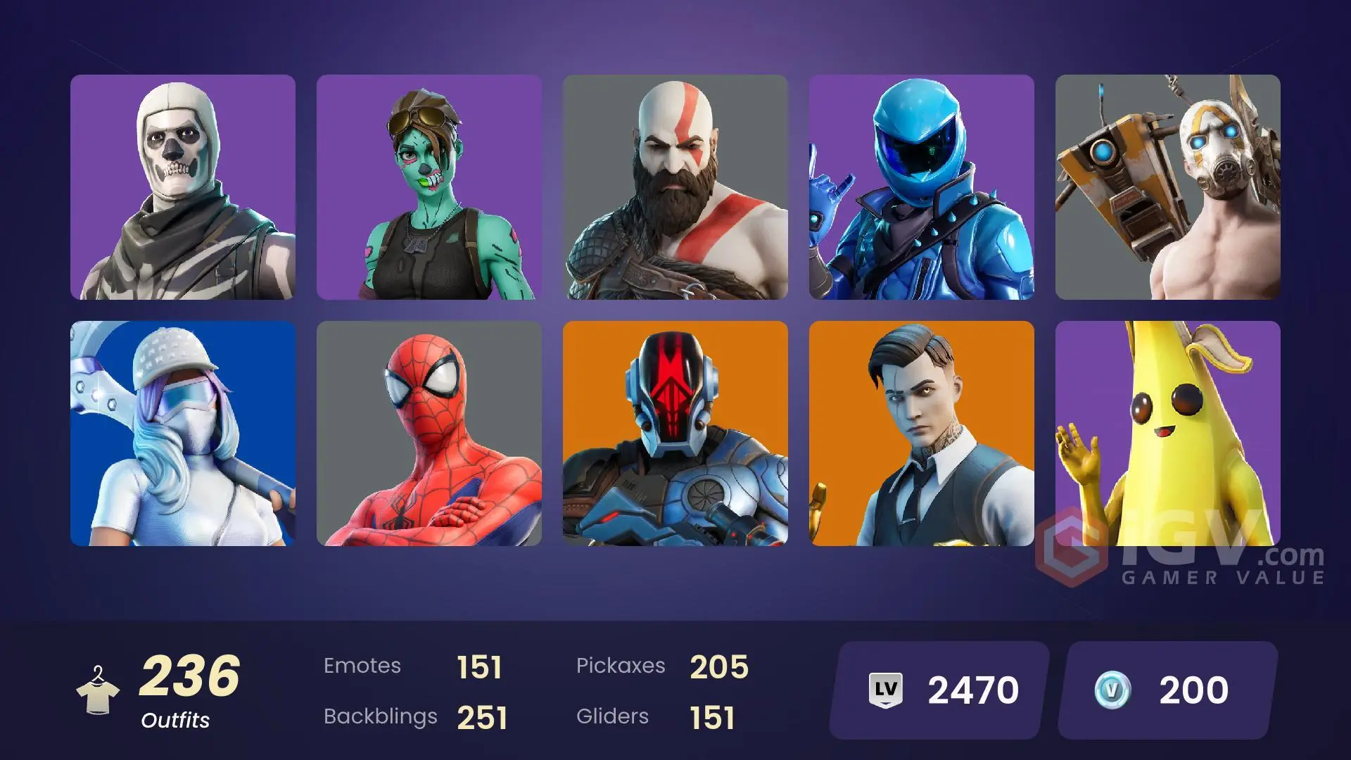 Trust Seller ║ Fortnite Account OG Skins | Rare Cosmetics | Fast ...