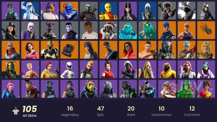 [PC/PSN/XBOX] 105 skins | OG STW | Immortal Zeus | Catalyst ...