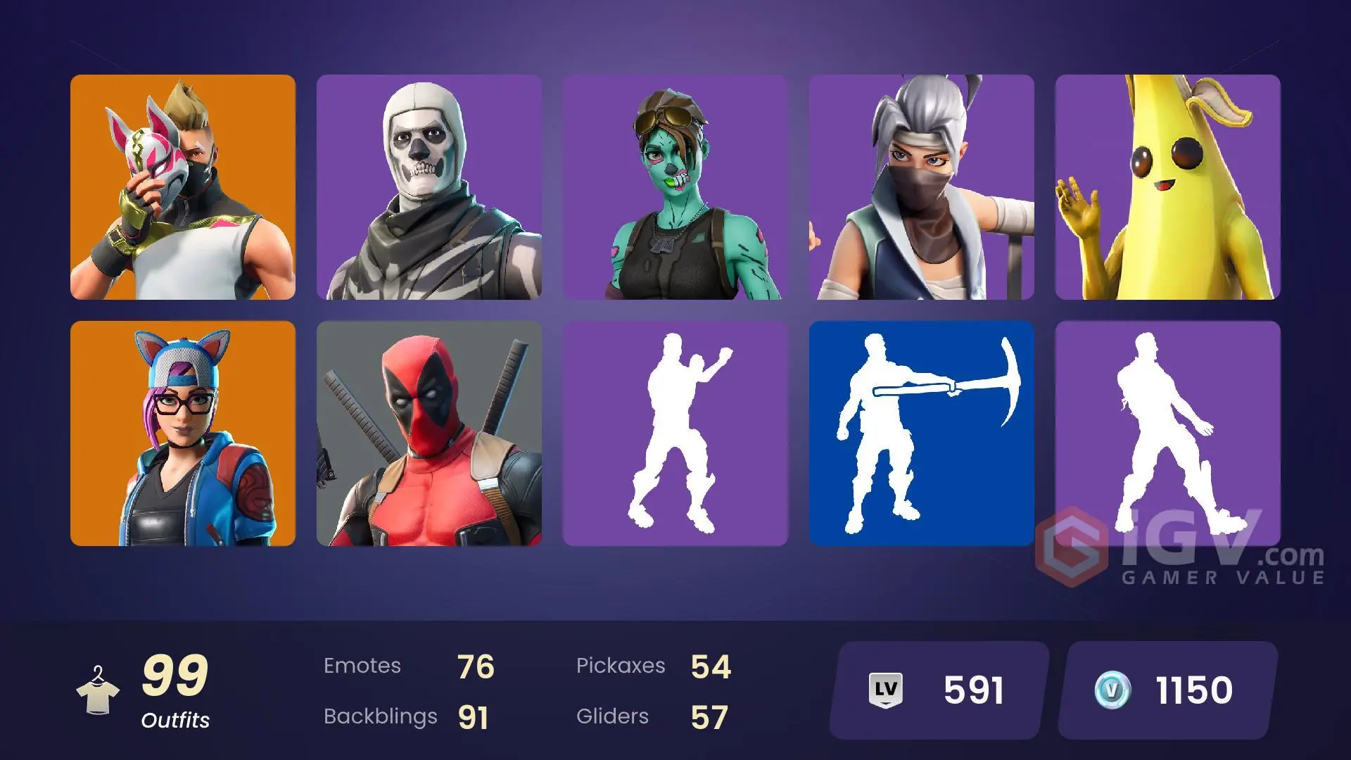 [PC/XBOX/NINTENDO] 99 Skins | OG STW | Merry Mint Axe | Ghoul Trooper ...