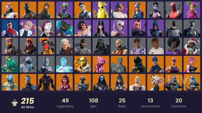 (PC) 85 VB) 214 SKINS / THE REAPER / ELITE AGENT / BLUE TEAM LEADER ...