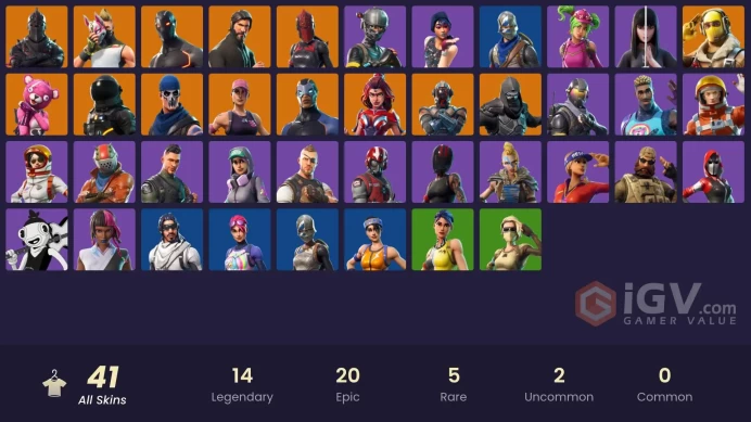 (PC/XBOX) 700 VB) 41 SKINS / BLACK KNIGHT / SPARKLE SPECIALIST / THE ...