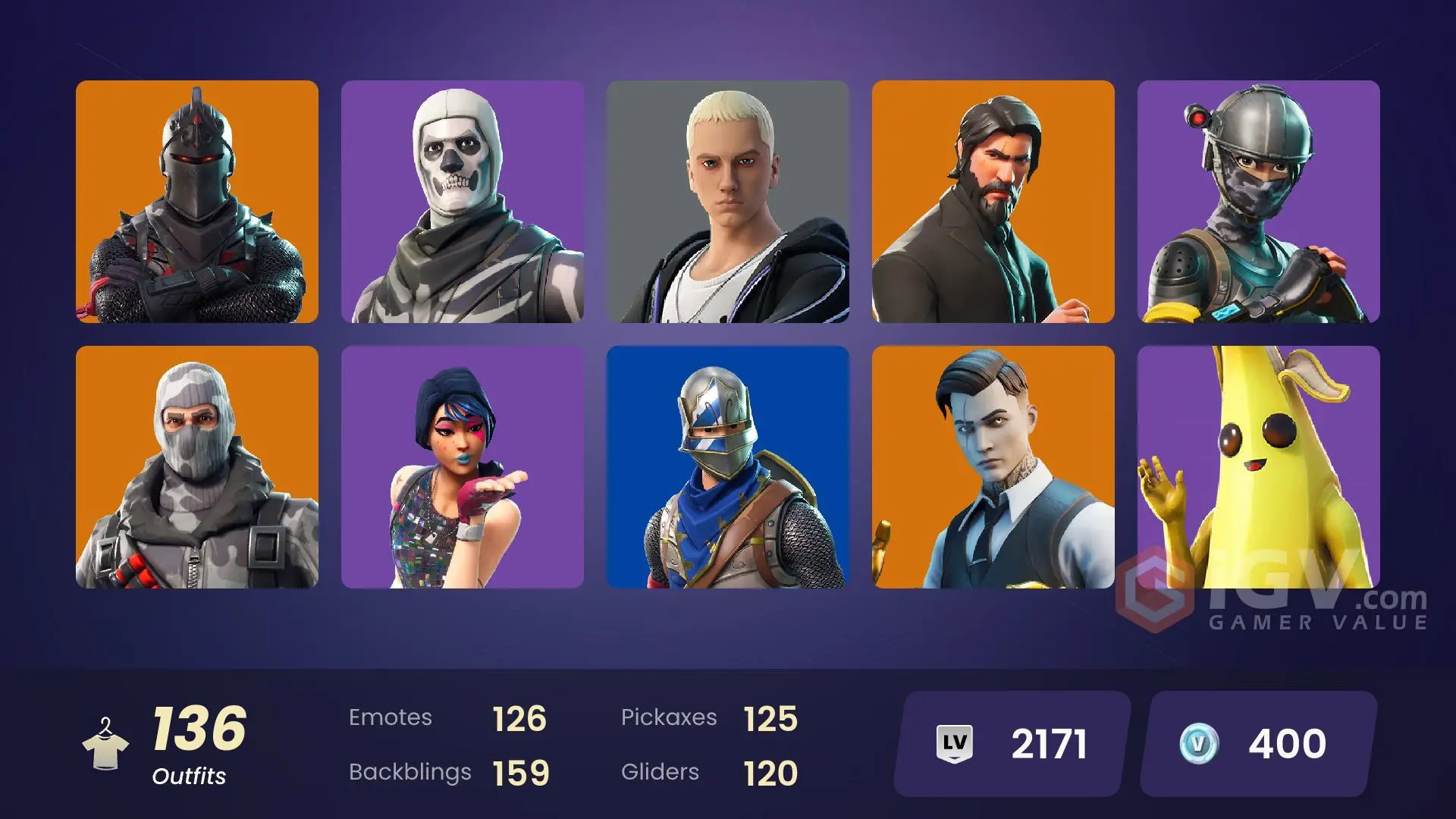 [PC] 136 skins | Black Knight | Sparkle Specialist | The Reaper | Blue ...