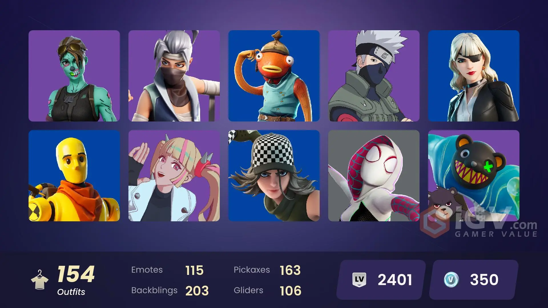 [PC/PSN/XBOX/NIN] 154 skins | Polo Prodigy | Explorer Emilie | Vivi ...