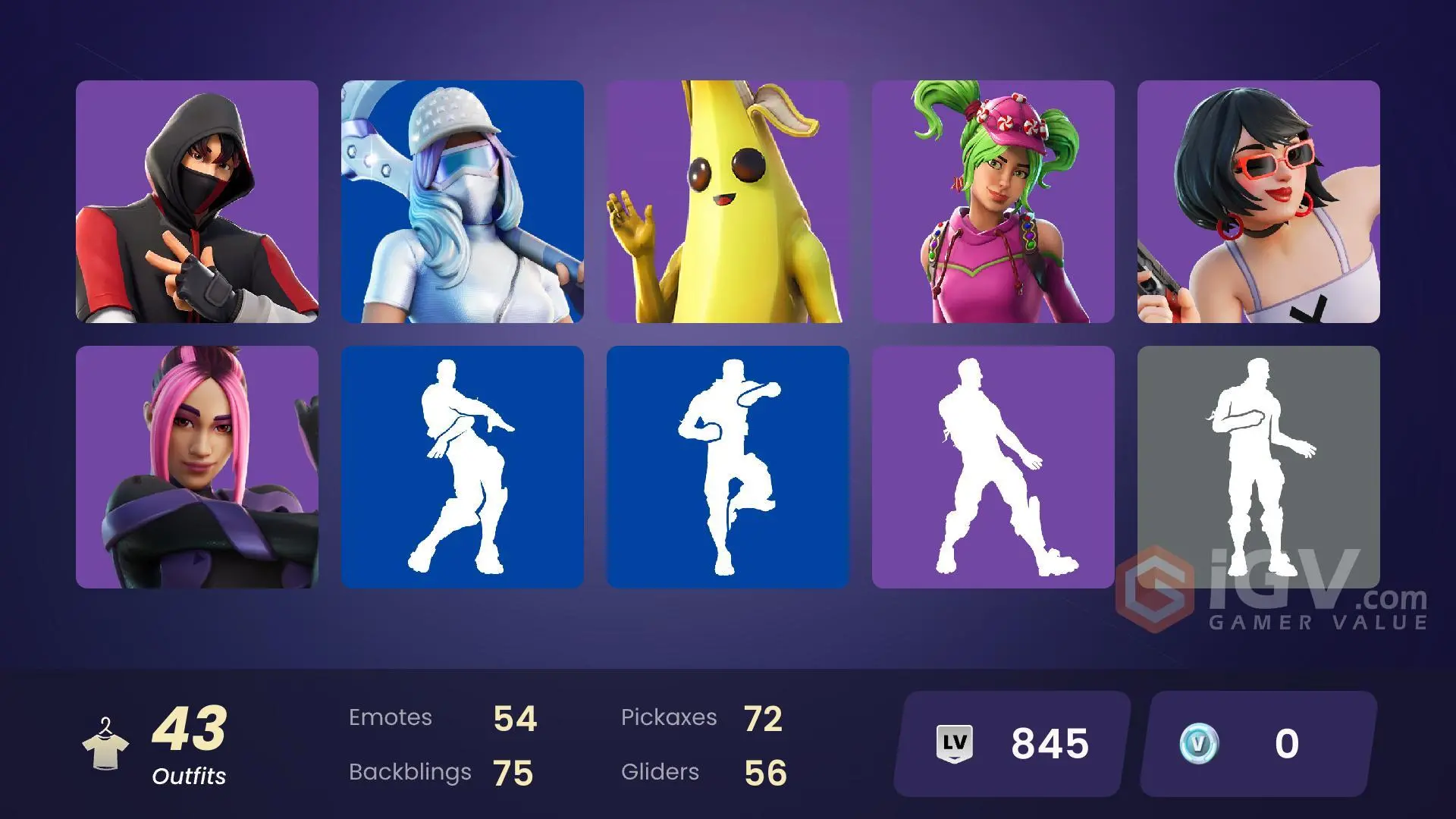 (PC) 43 SKINS / IKONIK / BLUE TEAM LEADER / RUIN / CARBIDE / ROX ...
