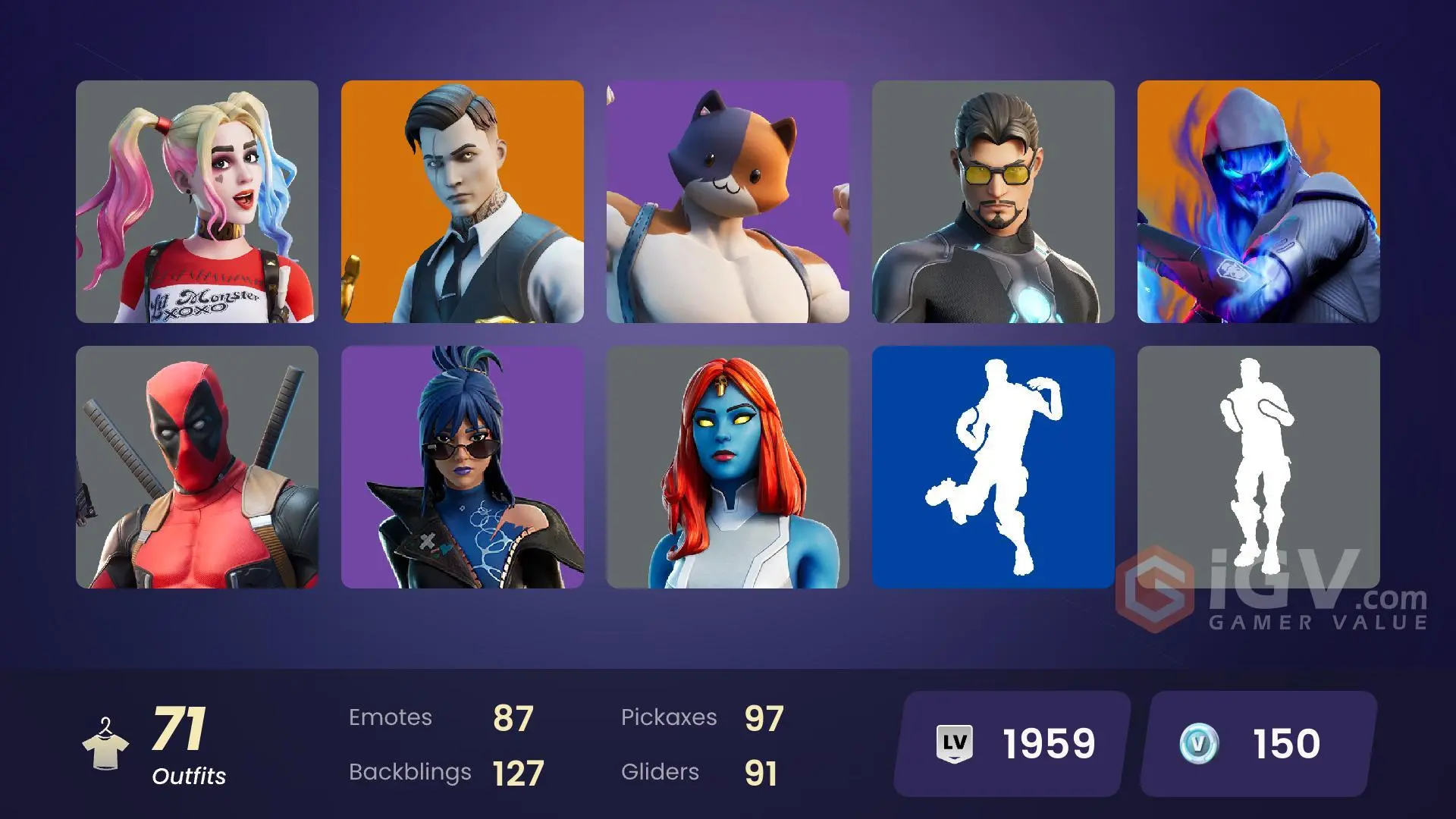 71 skins | Gold Brutus | Gold Midas | Rage | Lazer Blast | Astroworld ...