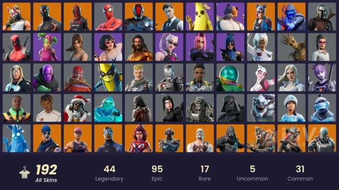 192 skins | OG STW | Blue Striker | Rust Bucket | Blue Shift | Reaper ...