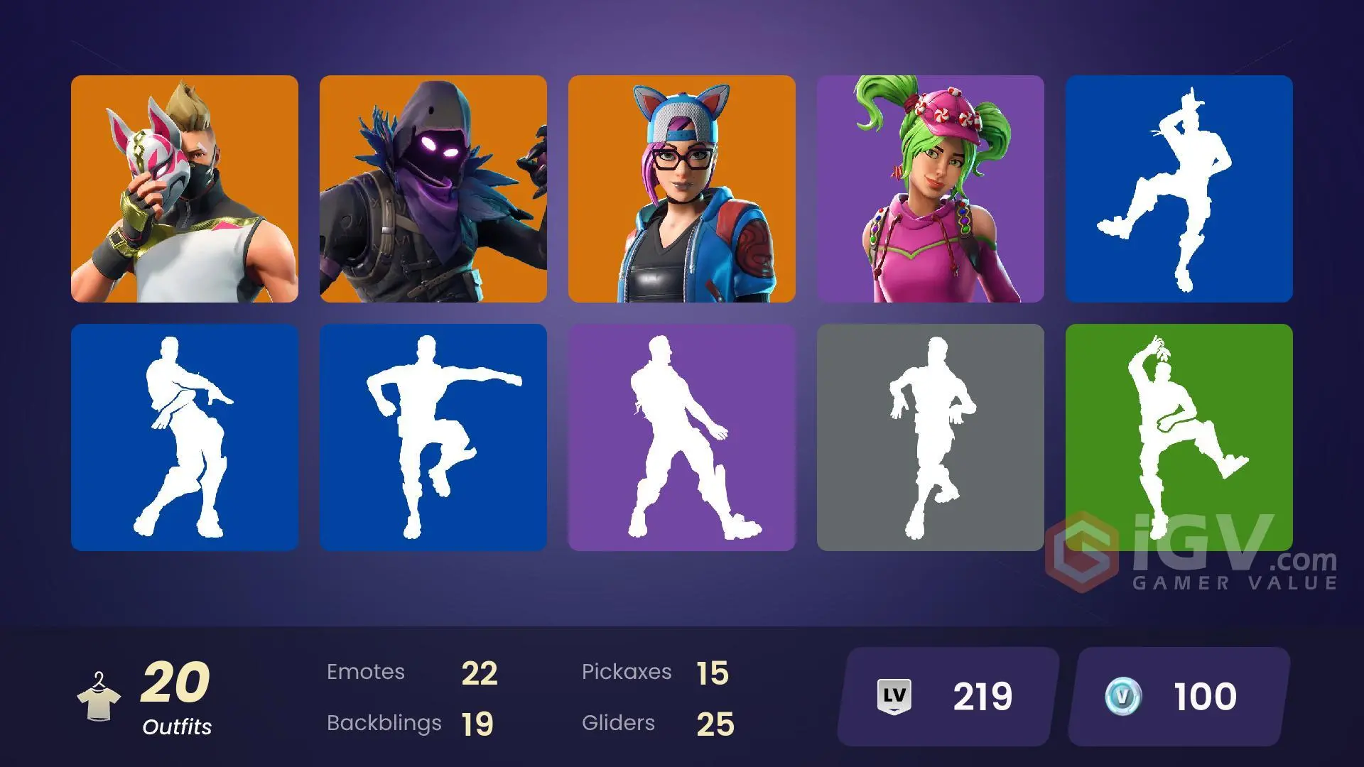20 skins | Take the L , Rogue Agent , Drift , Raven , Carbide , Dark ...