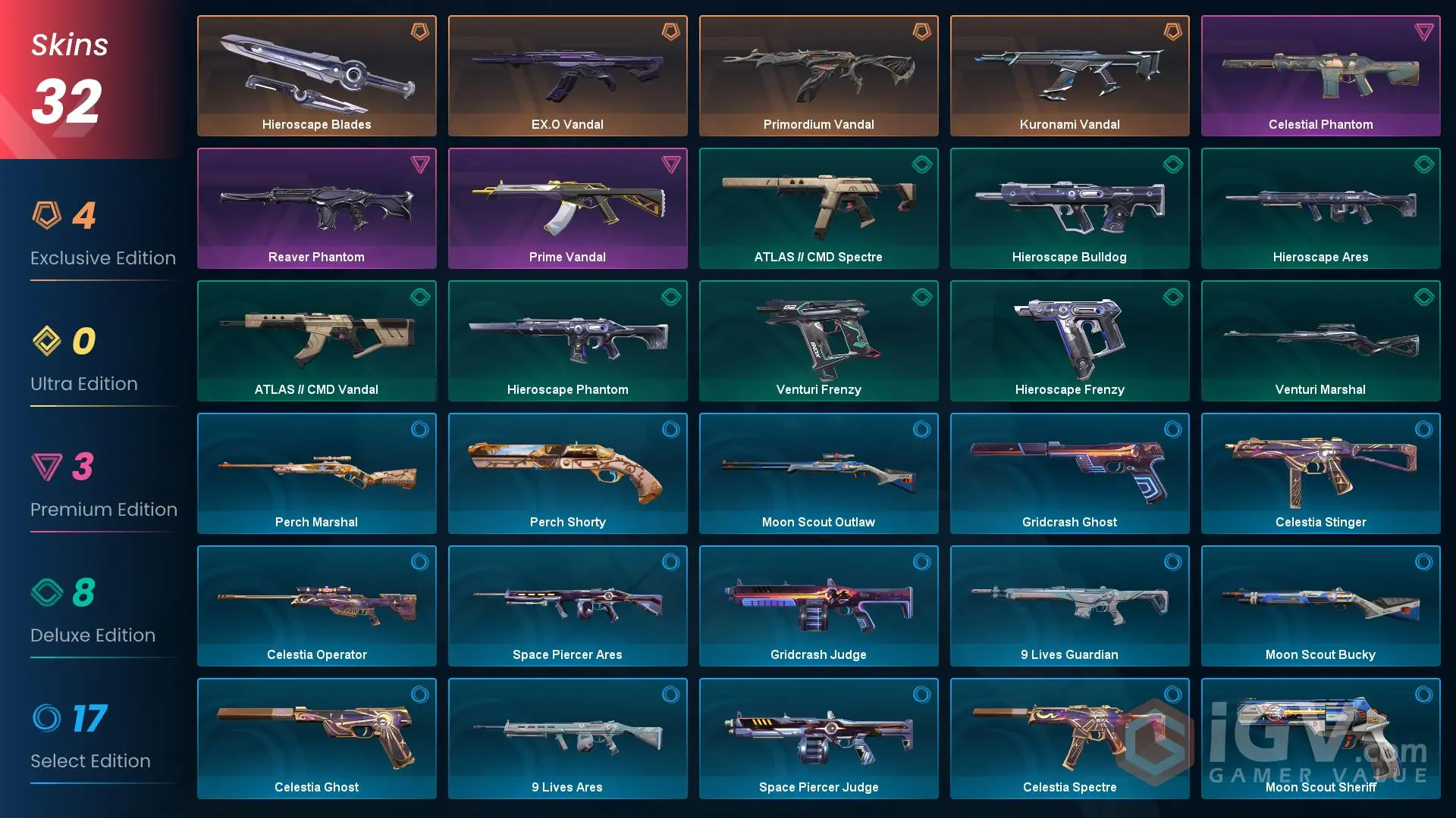 NA | Kuronami Vandal, Primordium Vandal, Prime Vandal, EX.O Vandal ...