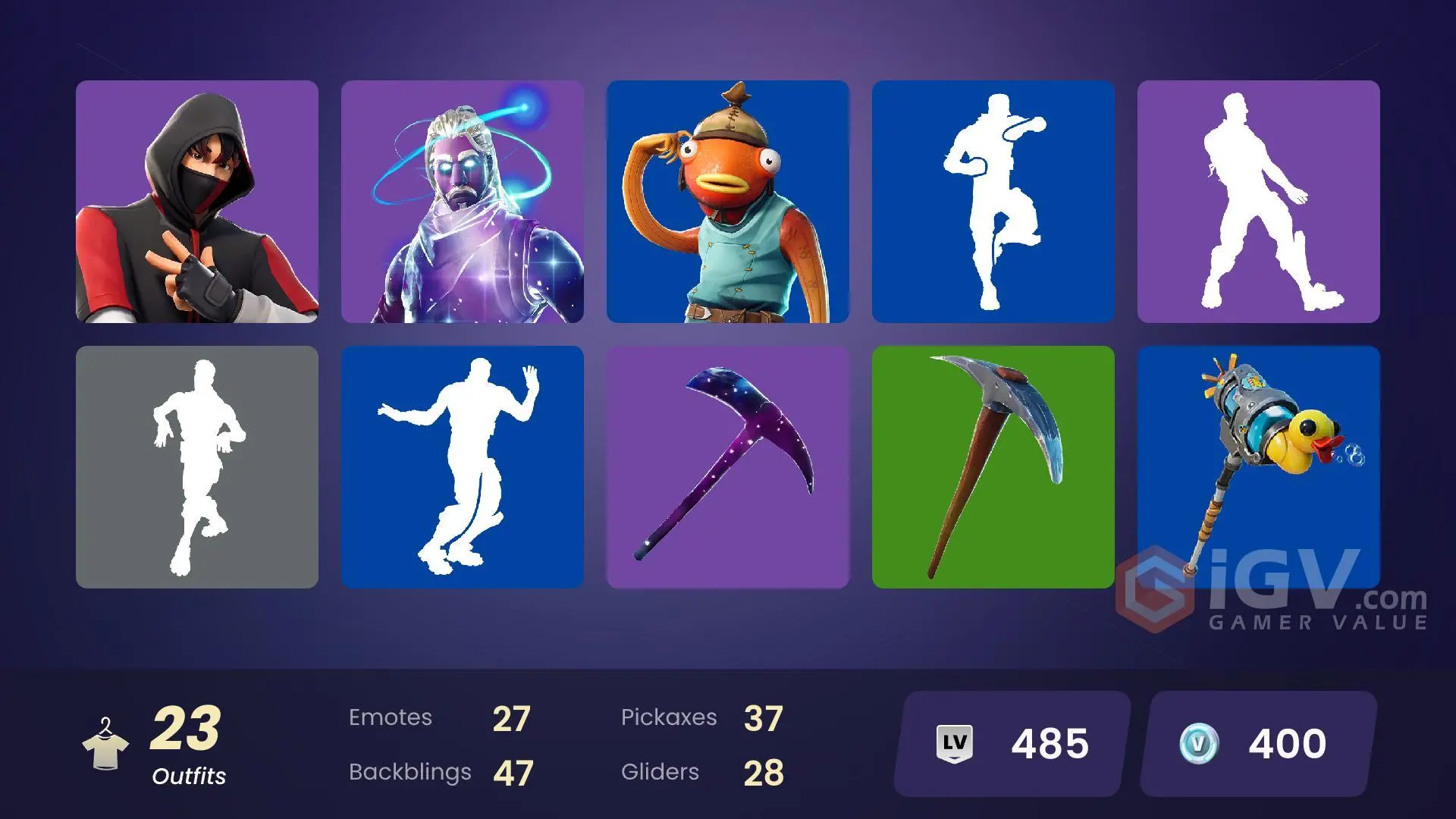 [PC/PSN] 23 skins | Galaxy | IKONIK | Galactic Disc | Sigil of the Alliance War | Stellar Axe ...