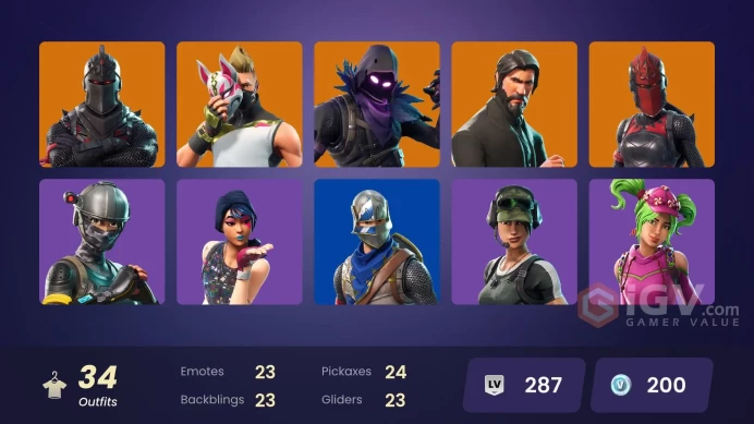Fortnite Account – 34 Skins | Black Knight, Sparkle Specialist, The ...