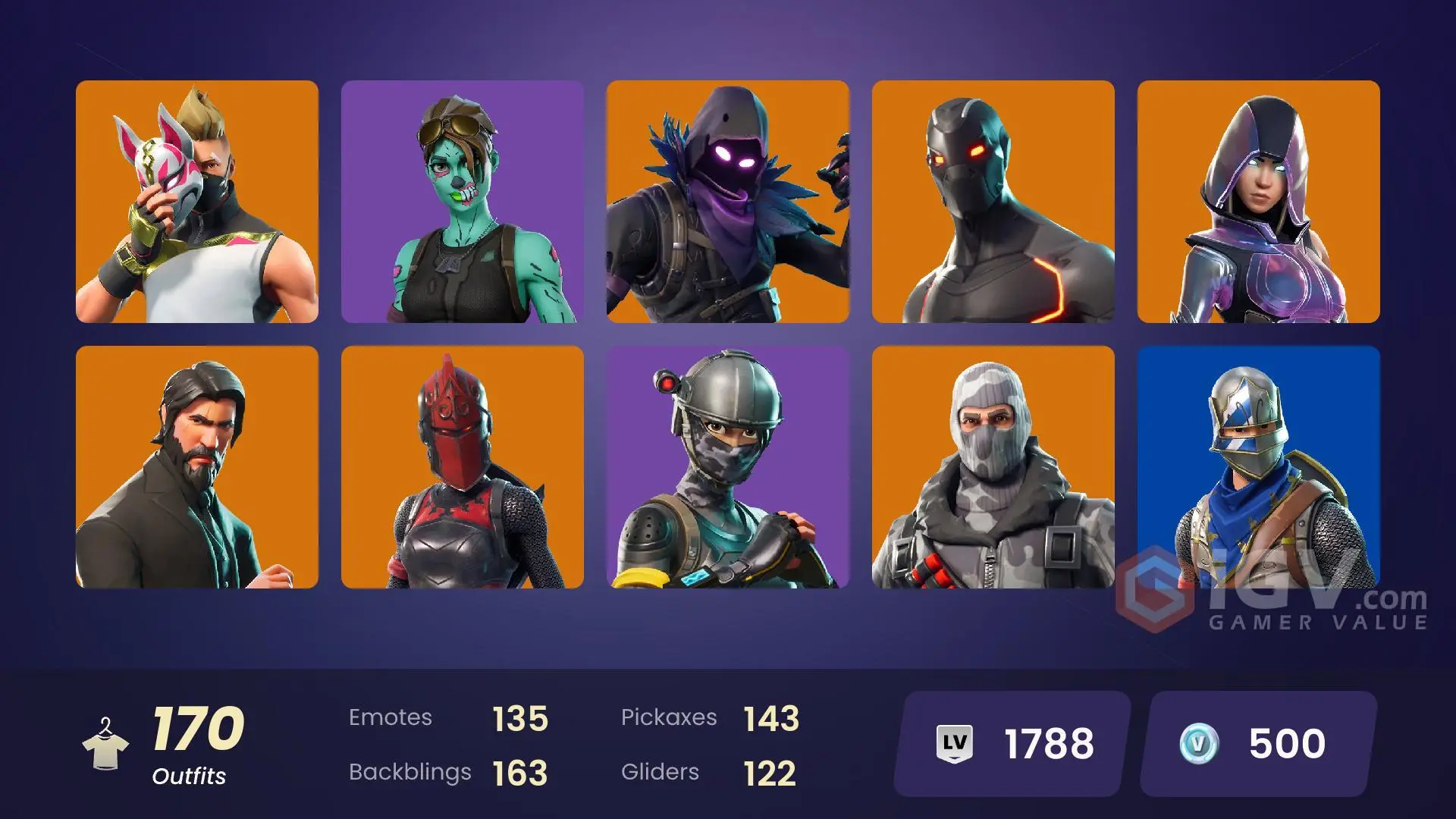 [PC/XBOX/NINTENDO] 169 skins | OG STW | The Reaper | Blue Squire ...