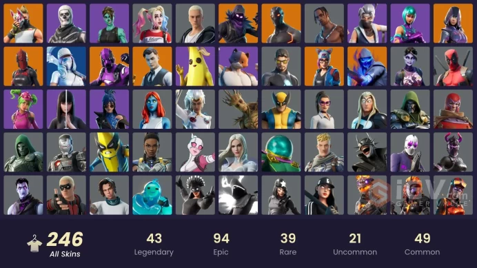 [PC/PSN/XBOX] 10243 VB | 246 skins | Wonder | Dark Vertex | Glow ...