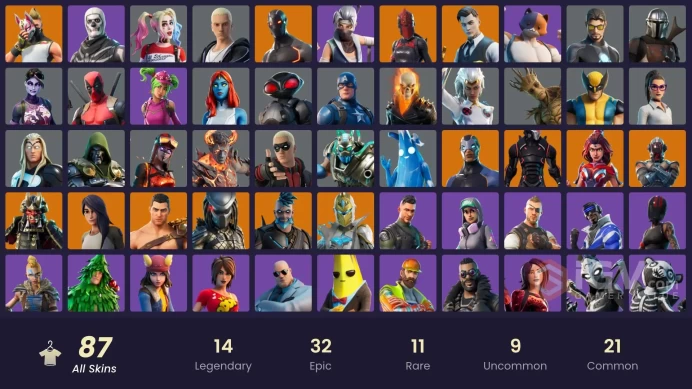 [PC/XBOX/NINTENDO] 86 skins | Snake Eyes | Gold Midas | Omega (stage 5 ...