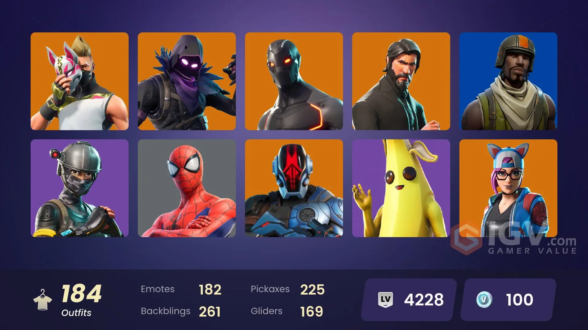 fn (you can linked all platforms exept psn)1977 - iGV