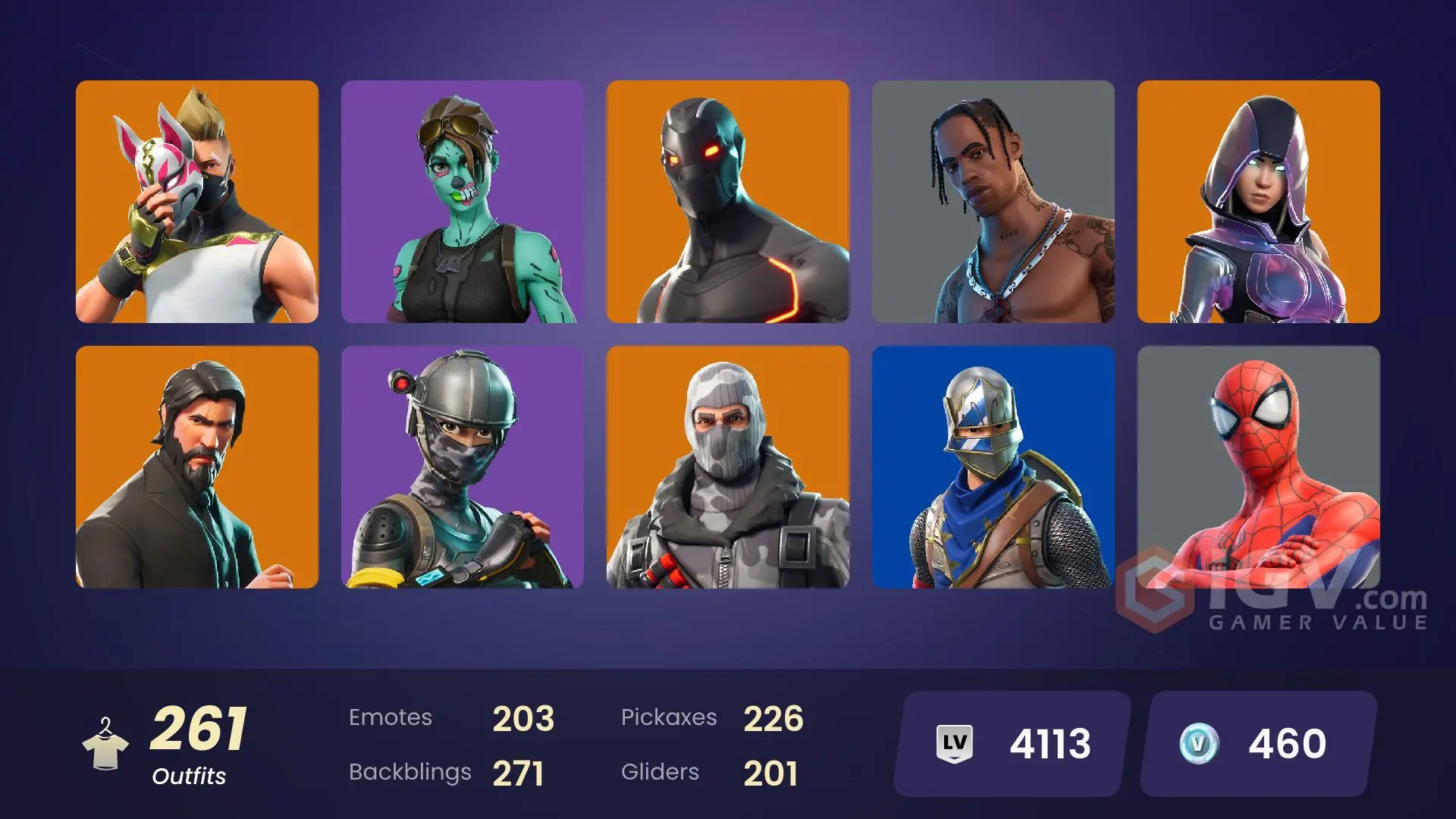 [PC/XBOX] FULL 260 skins | Travis Scott | Merry Mint Axe | The Reaper ...