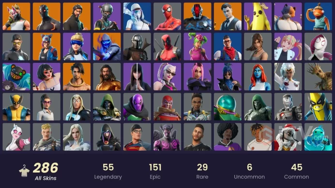 Full-Access 286 skins | OG STW | The Reaper | Neo Versa | Elite Agent ...