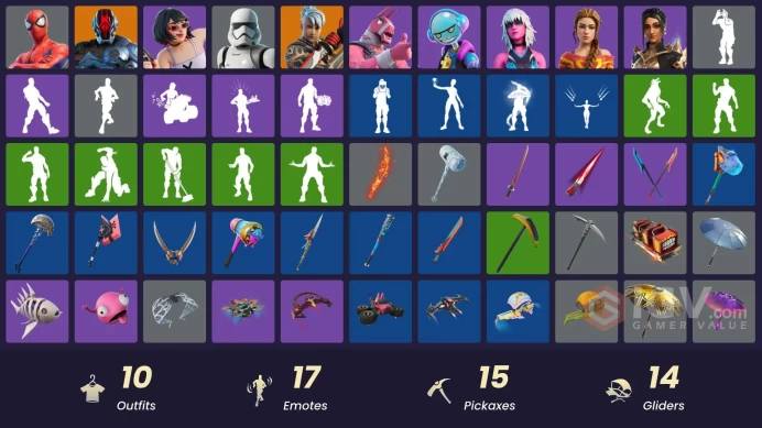 [PSN/XBOX/PC] 10 skins | Astroworld Cyclone | Astro Jack banner | Ronin ...