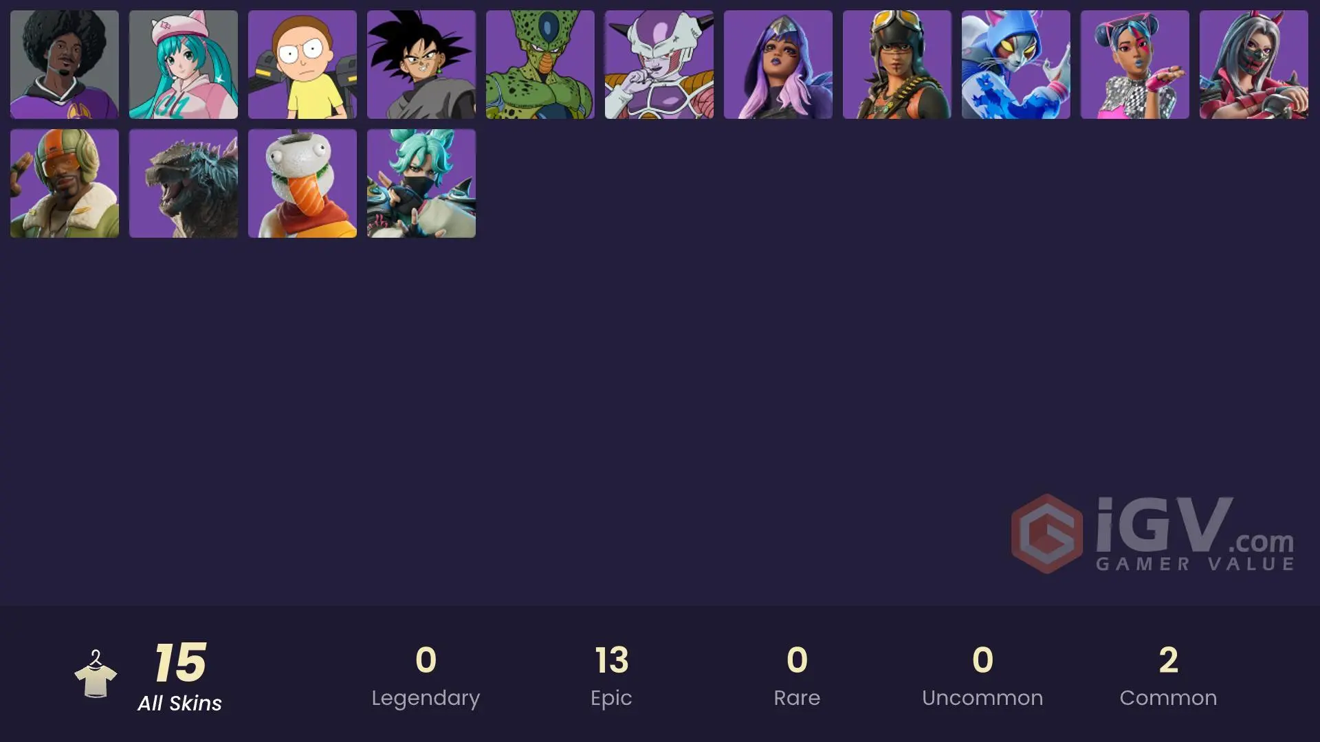 [PSN/XBOX/PC] 15 skins | LBC '93 Dogg | Neko Hatsune Miku | Goku Black ...