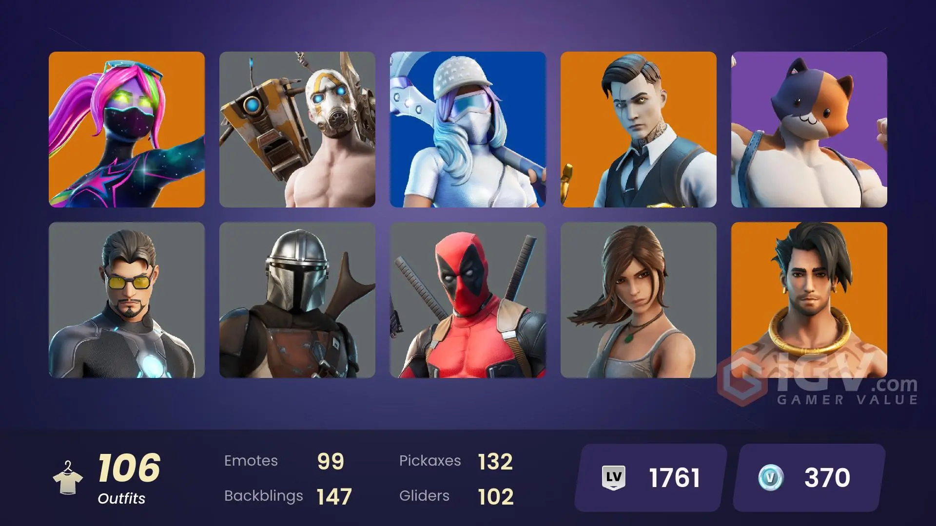 fn (you can linked all platforms except psn)1946 - iGV