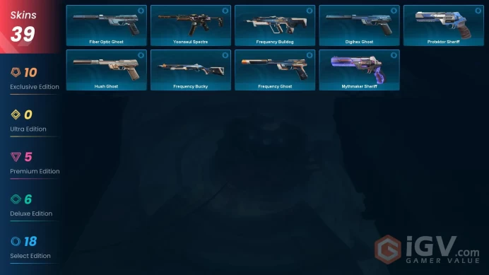 EU 39 skins | Kuronami Full Bundle | Prelude to Chaos Vandal | Spectrum ...