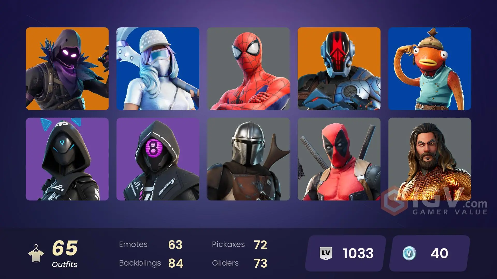 FA | 65 skins | Verve | Laugh It Up | Master Chief | The Imagined ...