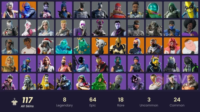 (PC/PSN/XBOX) 117 skins | Explorer Emilie | Catalyst (Overcharged ...