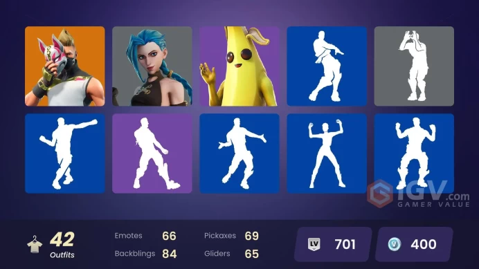 PC-PSN-XBOX 42 Skins | OG STW | Arcane Jinx OG| Drift | Sentinel ...