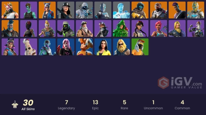 100$ Spent [PC] 30 skins | Leviathan Axe | Jules | Ghoul Trooper ...