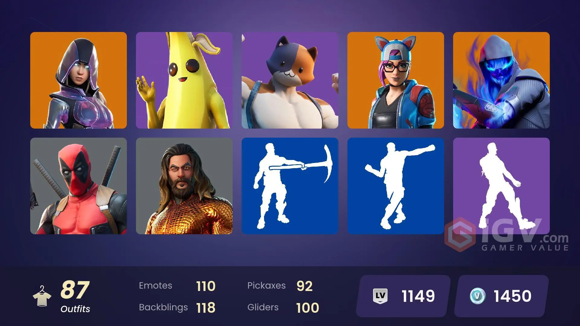 200$ Spent [PC/PSN/XBOX] 87 skins | OG STW | Merry Mint Axe | Glow ...