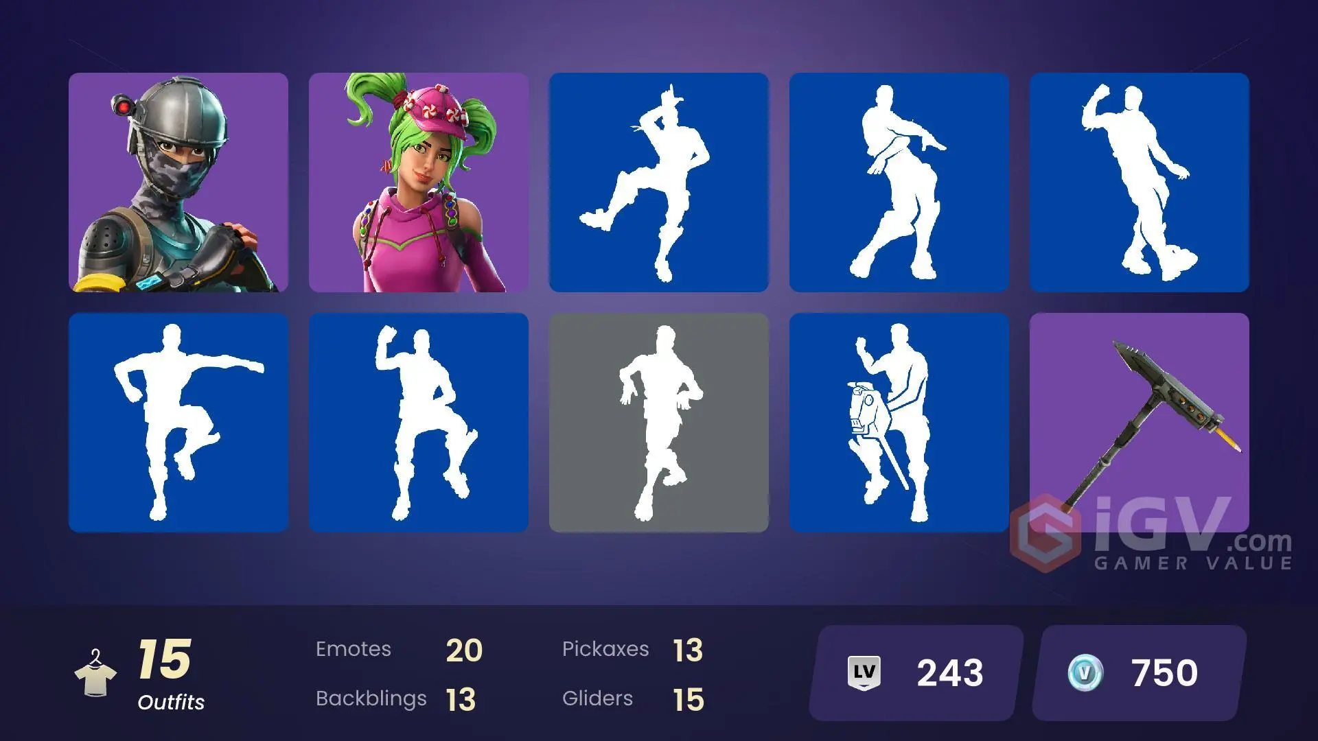 [PC/PSN/XBOX] Fortnite OG & Exclusive • 97 Skins • Level 1111 • 39 ...