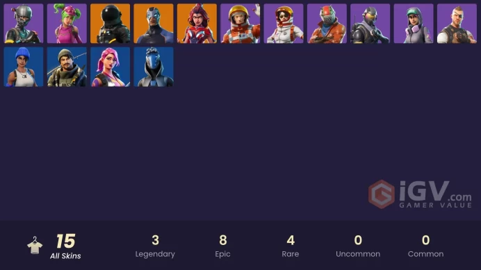 [PC/PSN/XBOX] Fortnite OG & Exclusive • 97 Skins • Level 1111 • 39 ...