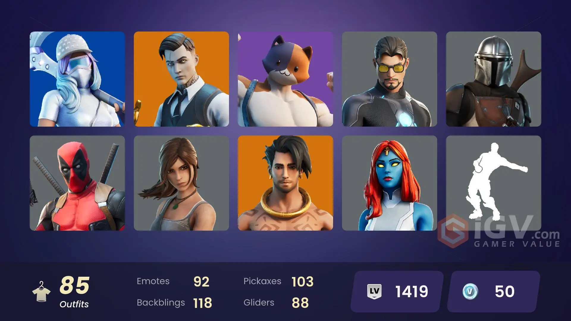 FA | 85 Skins | Leviathan Axe | Midas | Shooting Starstaff | Synaptic ...