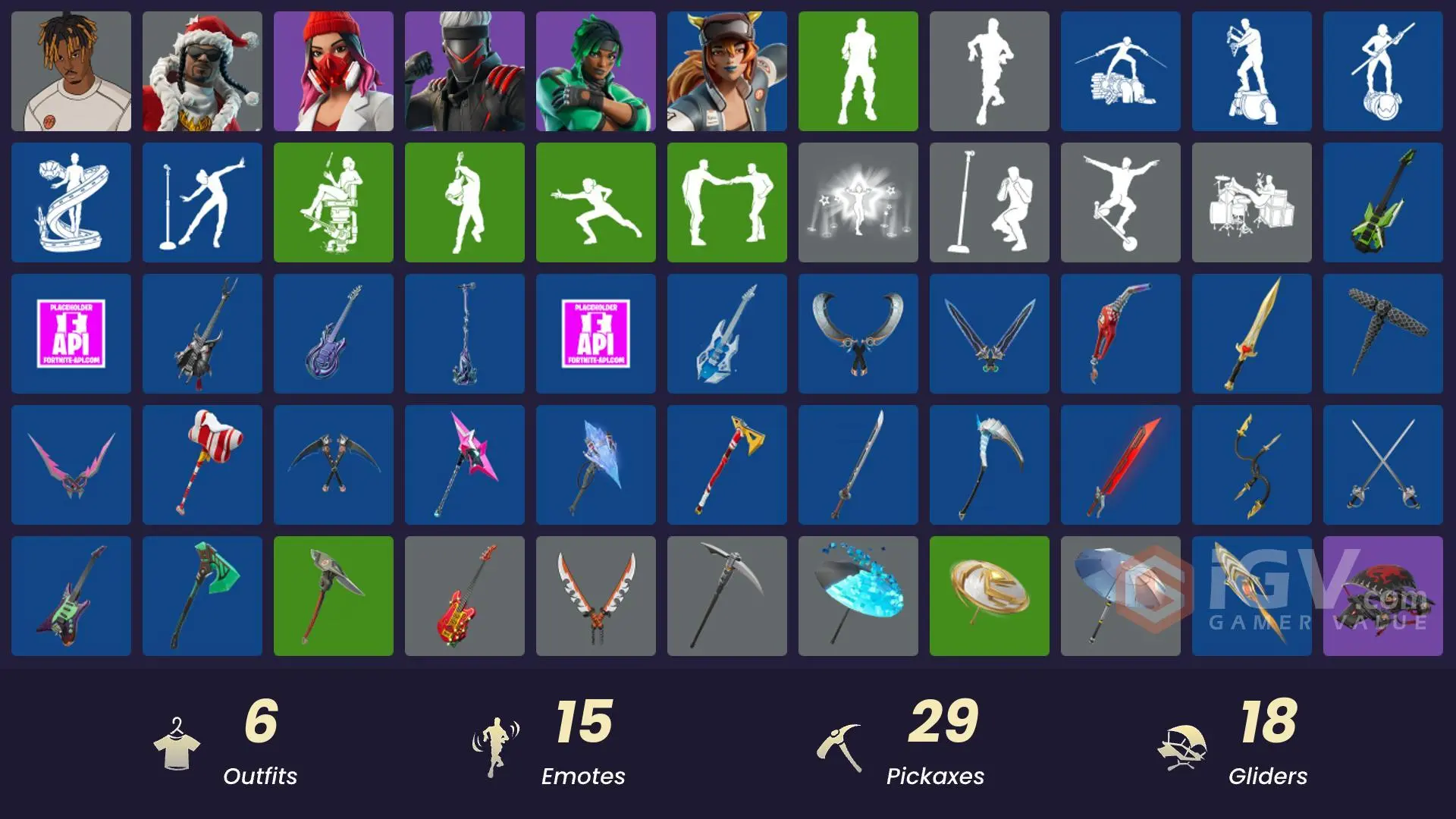 [PC/XBOX] 6 skins | Lina Scorch | Santa Dogg | Slayer Juice WRLD ...
