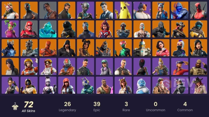 [PC/PSN/XBOX] 72 skins | Travis Scott | The Reaper | Hybrid (Stage 4 ...