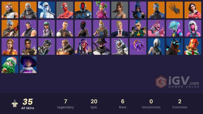 35 skins|Havoc|Sub Commander|Rust Bucket|Instigator|Orange Justice|Lara ...