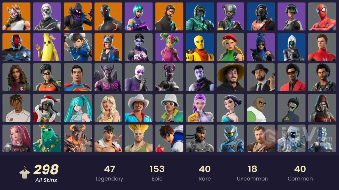 ︎•[PC/XB/NS] 297 SKINS | Wonder | Stealth Reflex | Reflex | The Reaper ...