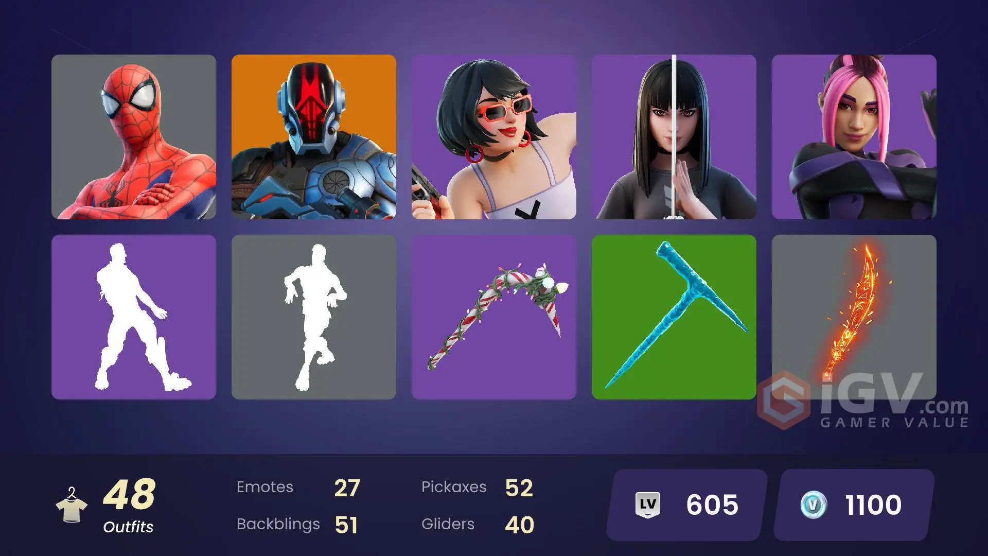 [NINTENDO/PSN/PC]48 skins | The Cube Queen | Ronin | The Foundation ...