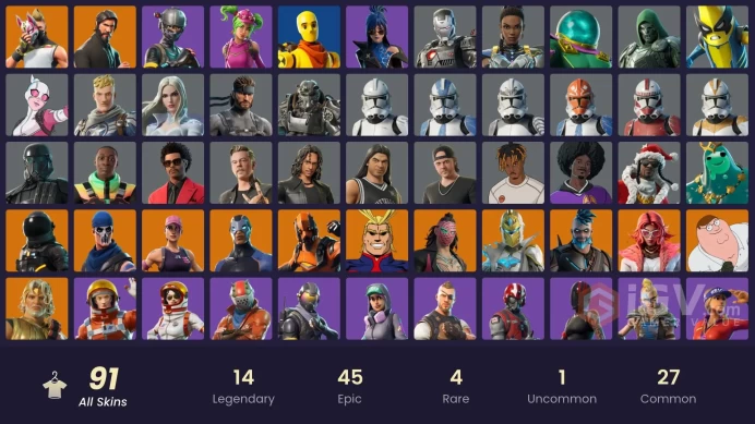 [PC/PSN/XBOX/NINTENDO] 91 skins | OG STW | The Reaper | Take The L ...