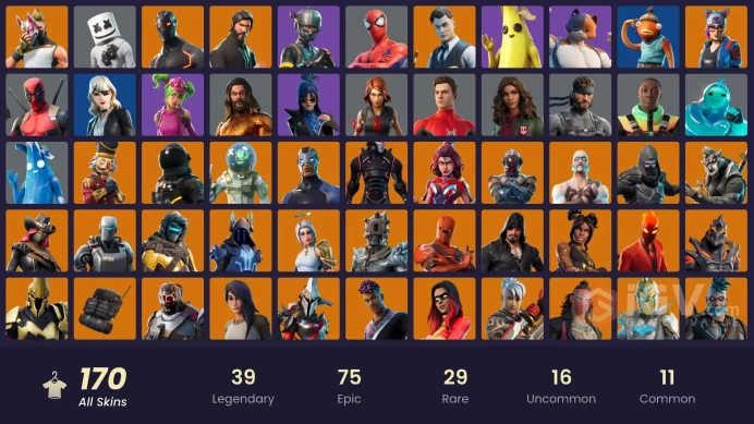 PC/PSN/Xbox/Nintendo 169 skins | The Reaper | Elite Agent | Omega ...