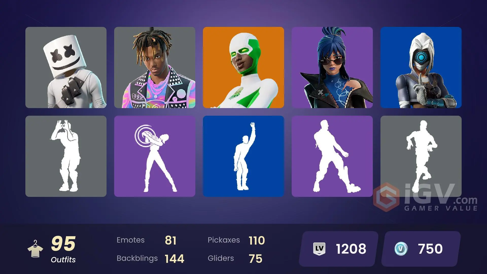 [PC/PSN/XBOX] 95 skins | Juice WRLD | Get Griddy | Ice Breaker ...