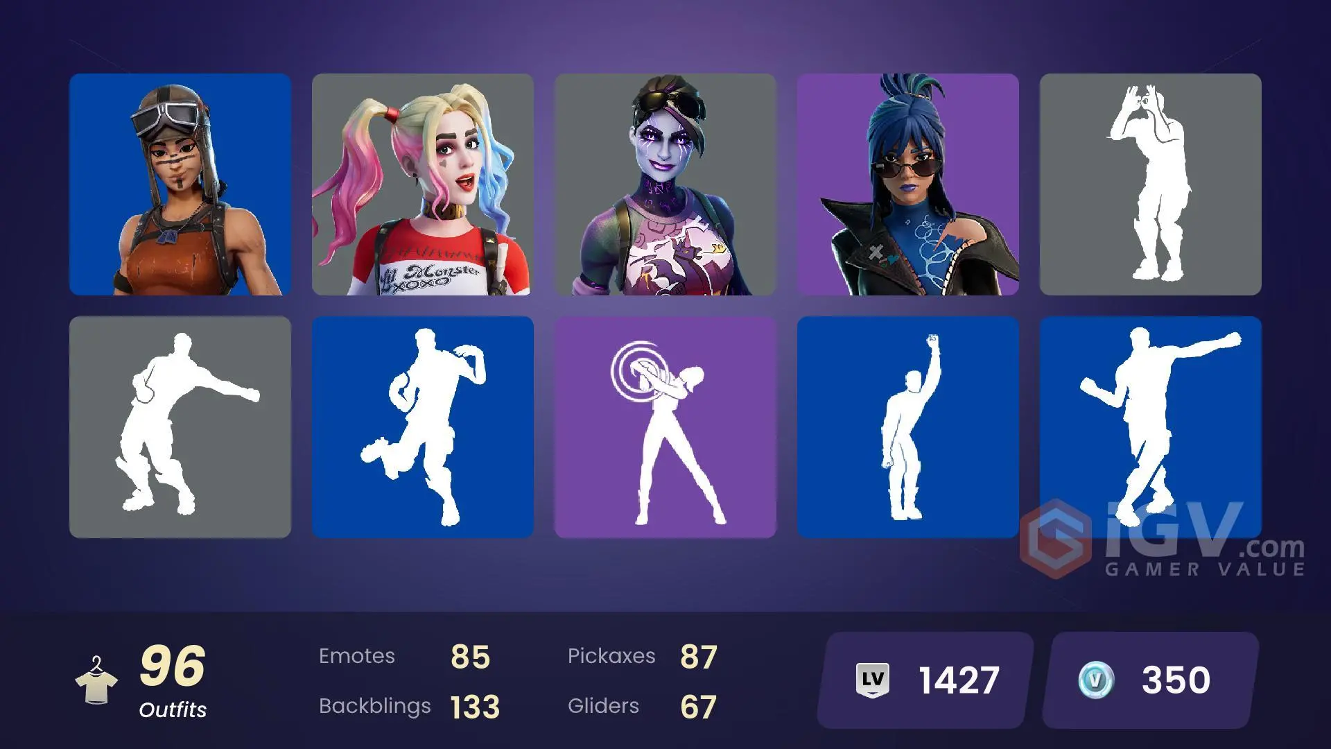 [PC/XBOX/96 skins | Renegade Raider | Bird Call | Nanner Ringer ...
