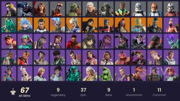 [PC/PSN/NINTENDO/XBOX] 67 skins | Eren Jaeger | Adonis Creed | Scarlet ...